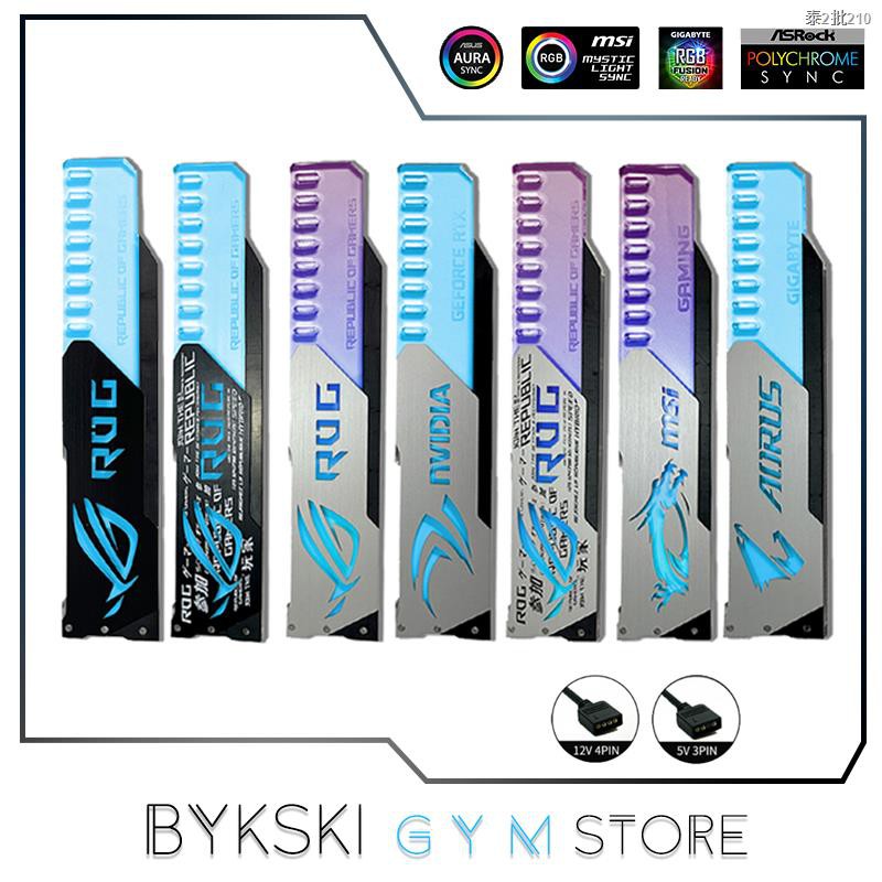 GPU Holder RGB Aluminum, Graphics Support Bracket, Video Card Frame ...