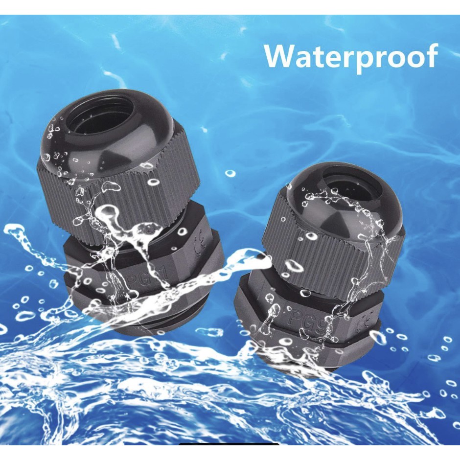 เคเบิ้ลแกลน PG25 Nylon Cable Gland IP68 | Shopee Thailand