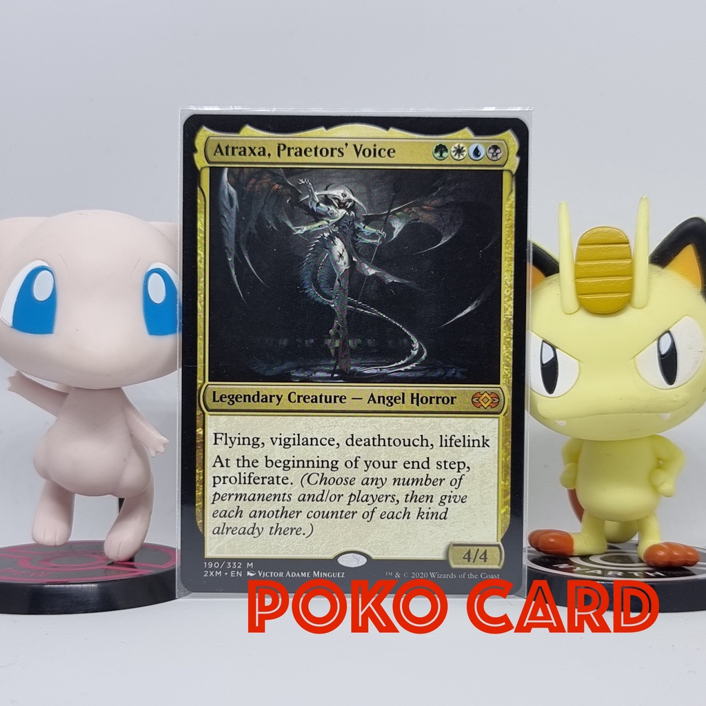 Atraxa, Praetors’ Voice ชุด Double Masters การ์ด Magic The Gathering ...