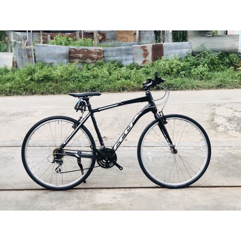 จักรยานไฮบริด เก่าญี่ปุ่น ยี่ห้อ Felt 65 แท้ สีดำ ตัวหนังสือขาวสวยๆ ...