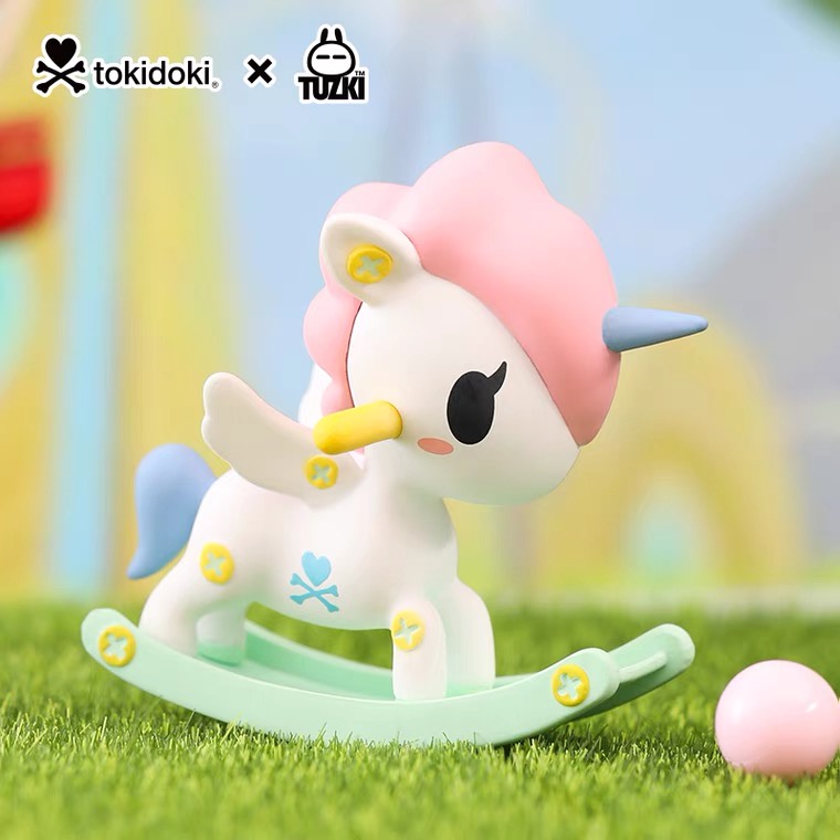 【ของแท้】Tokidoki X Tuzki Best Friends Series ตุ๊กตาฟิกเกอร์ Popmart ...