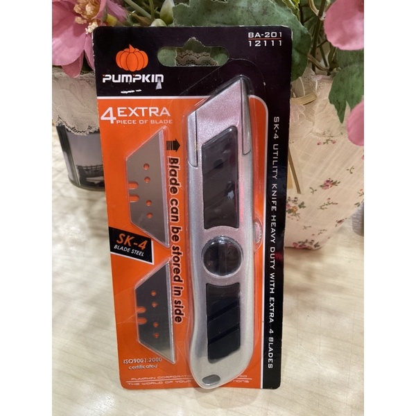 มีดคัตเตอร์ pumpkin SK-4 BA-201/12111 🌸รหัส 2615938000🚚🚚🚚 | Shopee Thailand