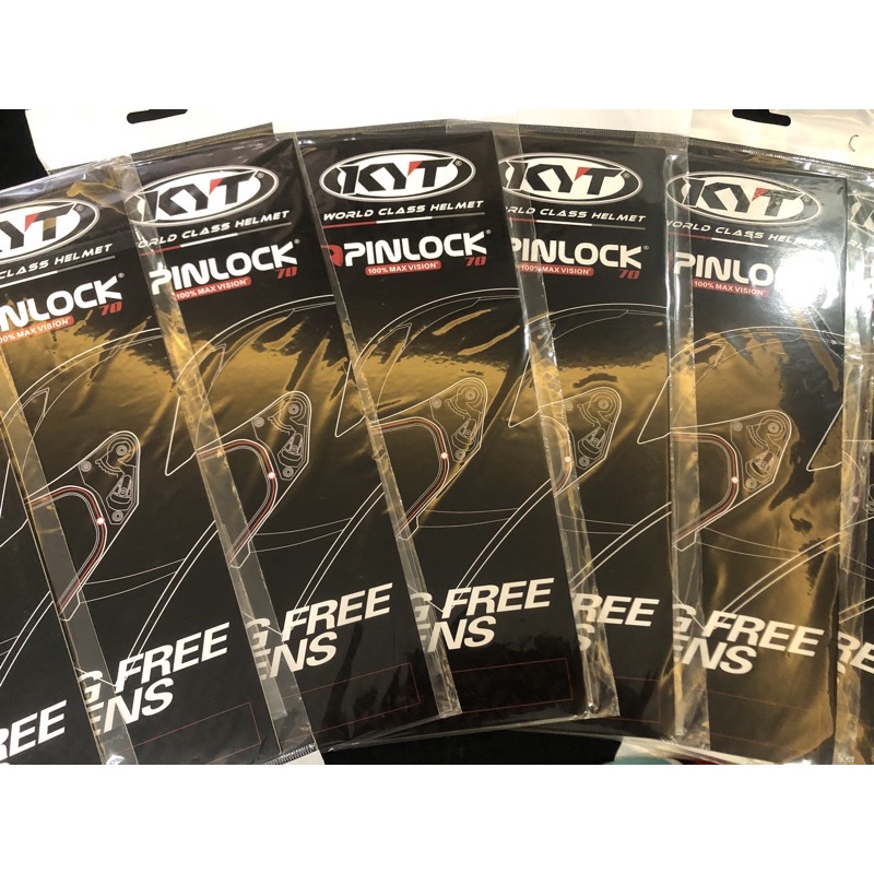 KYT TT Course Pinlock Anti-fog stickers KYT PINLOCK | Shopee Thailand