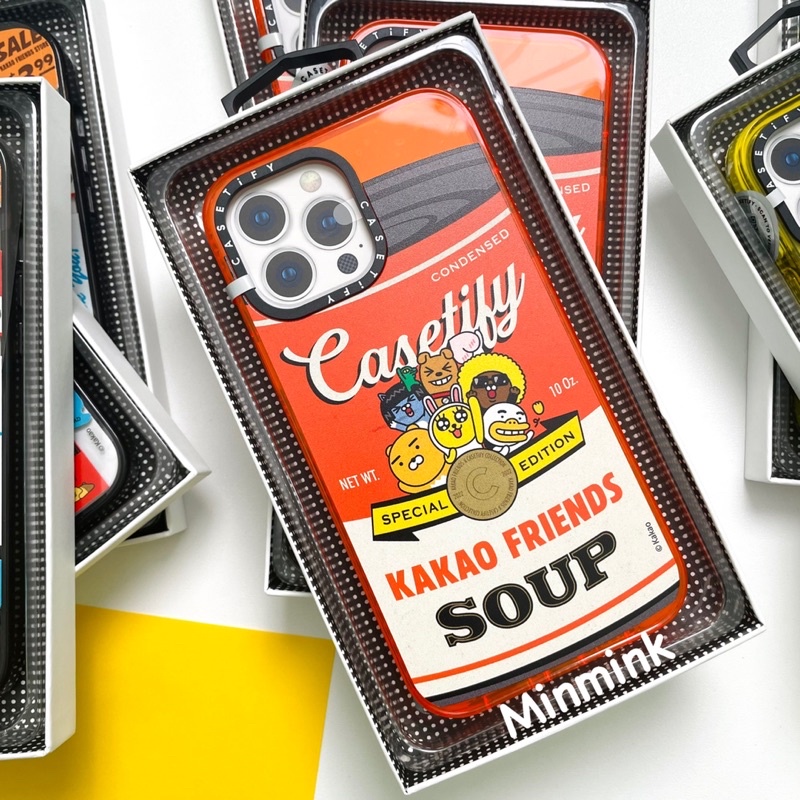 KAKAO FRIENDS Soup Case 13 Pro Max Impact Case สี: Orange | Shopee Thailand