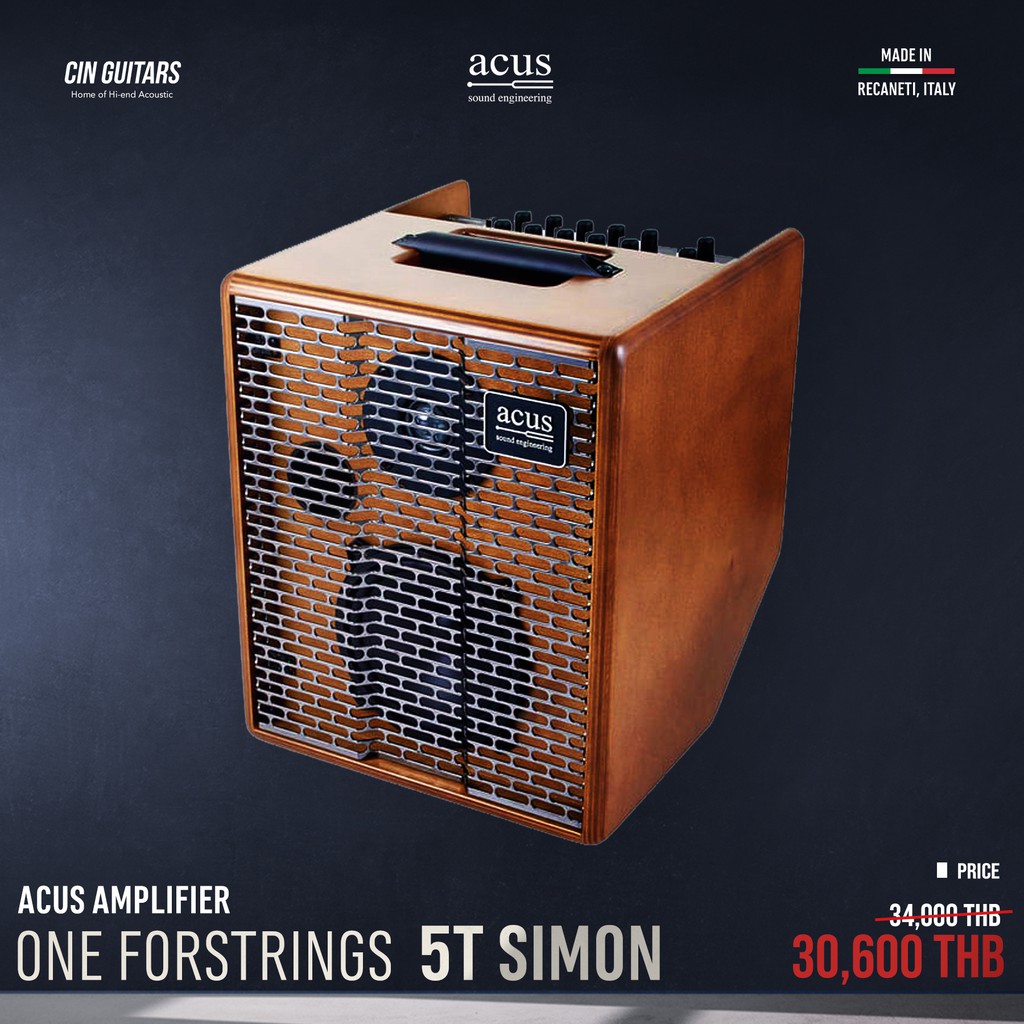Acus แอมป์อะคูสติก รุ่น One ForStrings 5T Simon I 2 Channels กำลังขับ ...