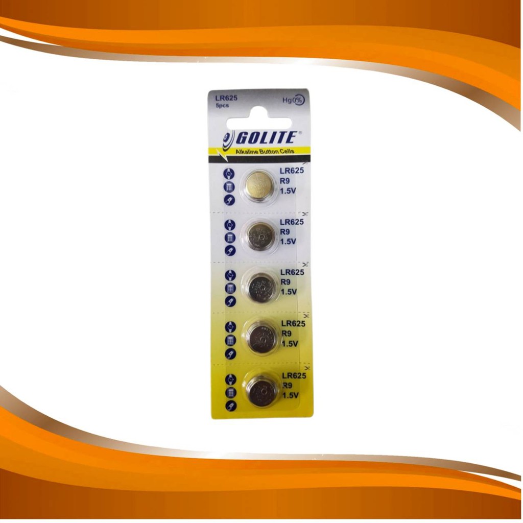 ถ่านกล้อง Golite LR625 , 625a , PX625 , PX13 , PX675 , RM400 , MR9 1.5V ...