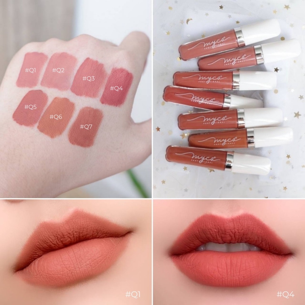 MYCA Professional Ultra Matte Lip Creme ลิปแมทท์ เนื้อนุ่ม บางเบา ไม่ ...