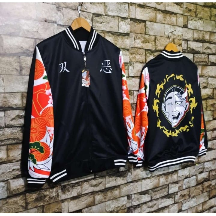 Original Tokyo Revengers Angry Smiley Bomber Jacket | Shopee Thailand