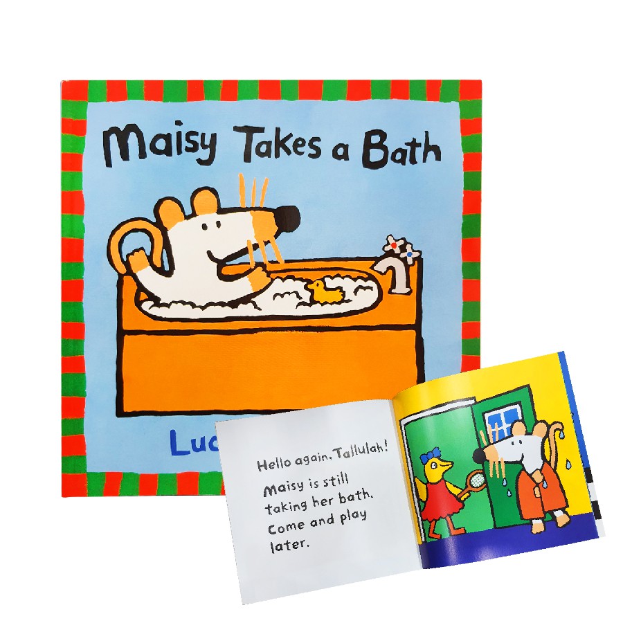 Wel-B Maisy Takes a Bath หนังสือเด็ก หนังสือภาษาอังกฤษ หนังสือต่าง ...