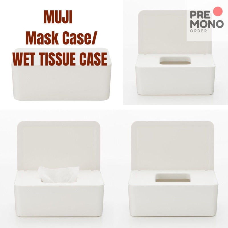 MUJI Wet Tissue Case (Mask case) เคสใส่ทิชชู่เปียก หรือ แมสก์ จาก Muji ...
