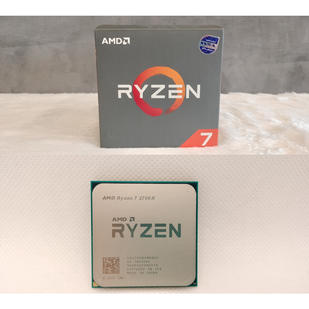 ซีพียู CPU RYZEN R5-2600-2600X // R7-2700-2700X รวมซีพียู RYZEN GEN2 ใน ...