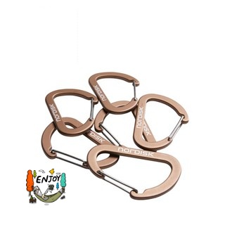 NORDISK Mimi Hooks Mustard,Chocolate คาราบายเนอร์เล็ก แพ็คละ 12 อัน ...