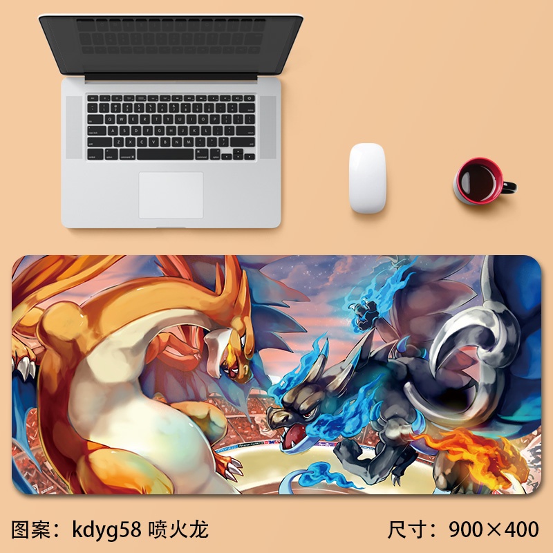 psyduck Pokémon Mouse Pad Eevee Anime Gengar Computer Pad Togepi New ...