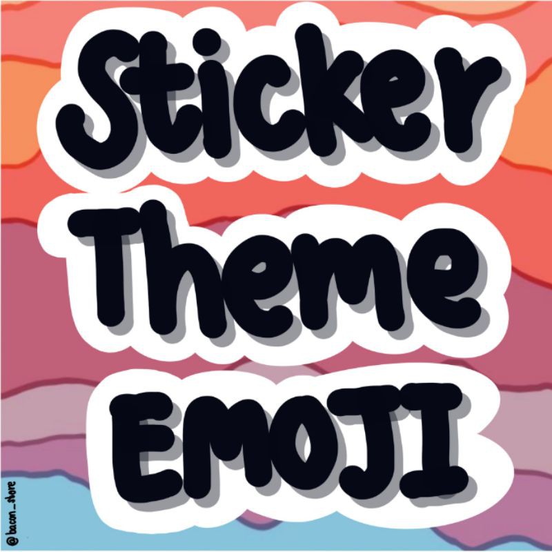 sticker/theme/emoji(coin) | Shopee Thailand