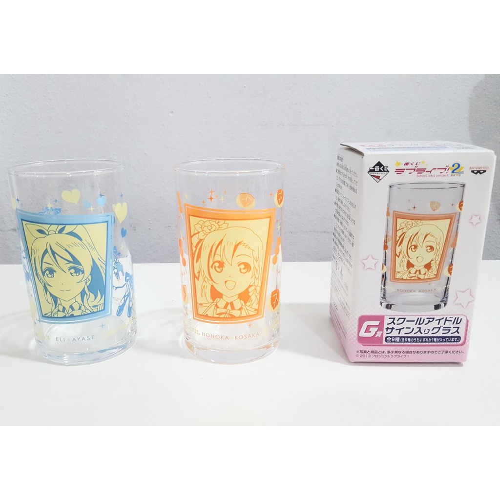 (ลิขสิทธิ์แท้) แก้วลายอนิเมะ Eli, Honaka จากเรื่อง Love Live | Shopee ...