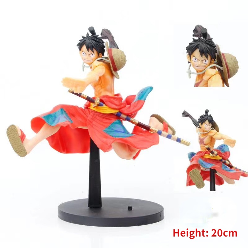 One Piece Ichiban Kyou Kimono Luffy One Piece Wano Country Battle Form ...