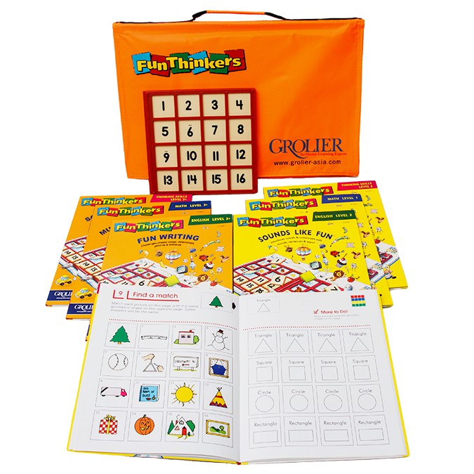 Grolier Fun Thinkers 20 เล่ม ของแท้ ราคาถูก มีแค่ชุดเดียว | Shopee Thailand