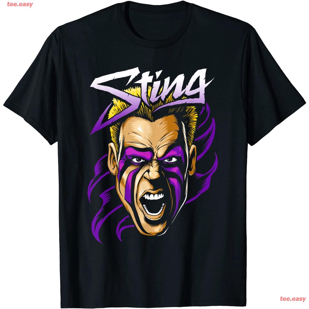 สกอร์เปียนส์ เสื้อยืด WWE Sting "Retro Surfer" Graphic T-Shirt เสื้อยืดลายการ์ตูน ผู้ชาย ขนาด: S ...