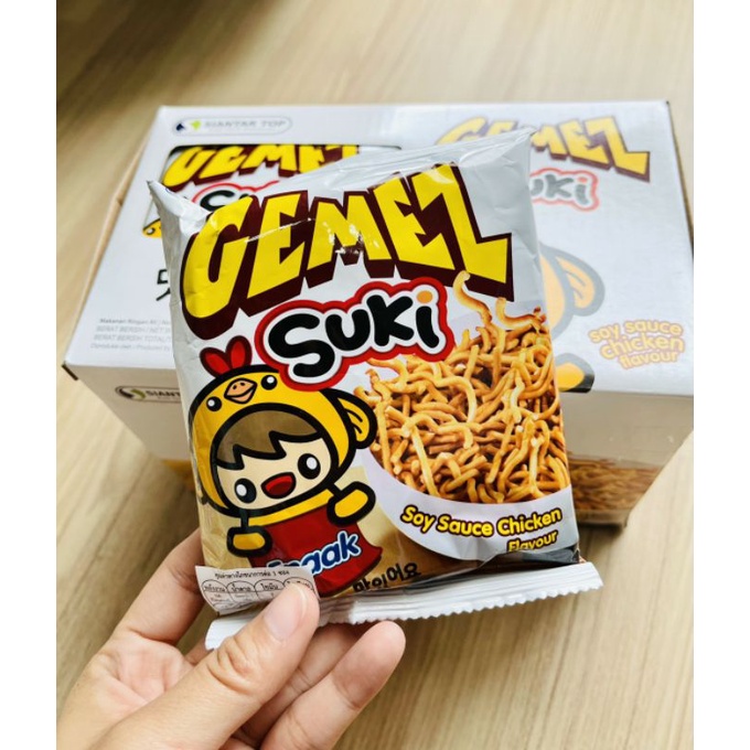 กาเมซ ซูกิ Gemez suki มาม่าทานเล่นปรุงรสไก่ | Shopee Thailand