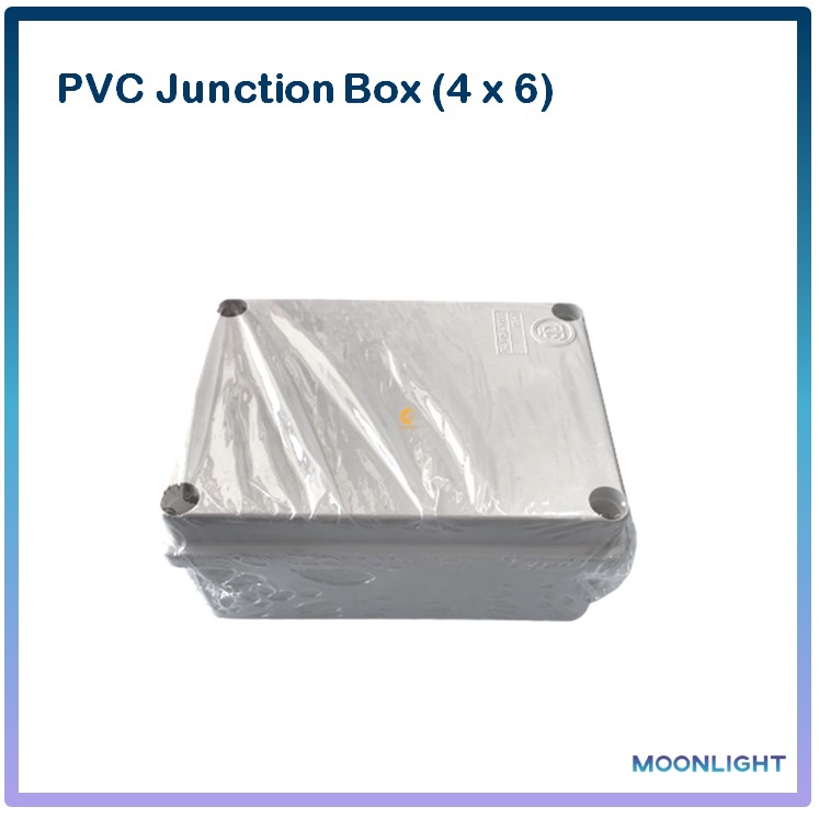 กล่องตู้ PVC Weatherproof Ip56 Junction Box CCTV Led Driver TC 4 x 4 / 4 x6 / 6 x 8 | Shopee ...