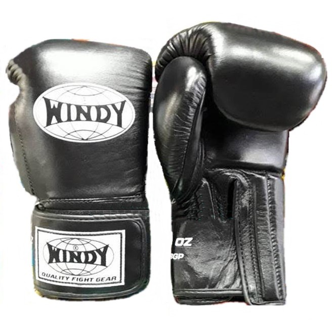 Windy sports Boxing Gloves BGP Proline Black 8,10.12,14,16 oz.Genuine ...