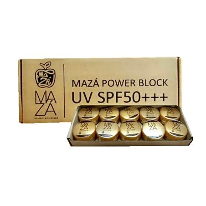 กันแดดมาซ่า (1 กล่อง 10 ชิ้น) Maza SunScreen SPF 50 PA+++ **พร้อมส่งจ้า** กันแดด+รองพื้น จบครบ🔥 ...