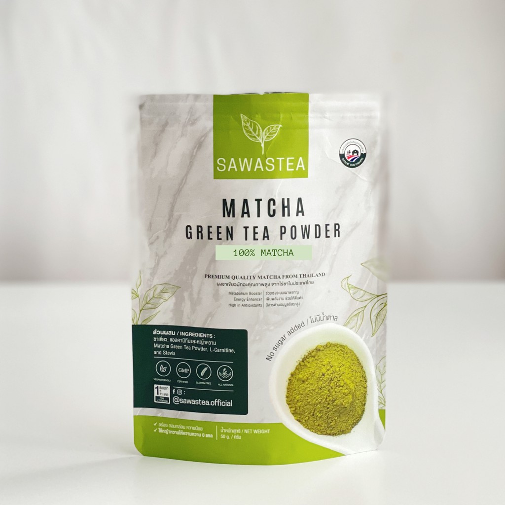 100% ผงมัทฉะคุณภาพสูงจากไร่ชาประเทศญี่ปุ่น Matcha Powder | Shopee Thailand