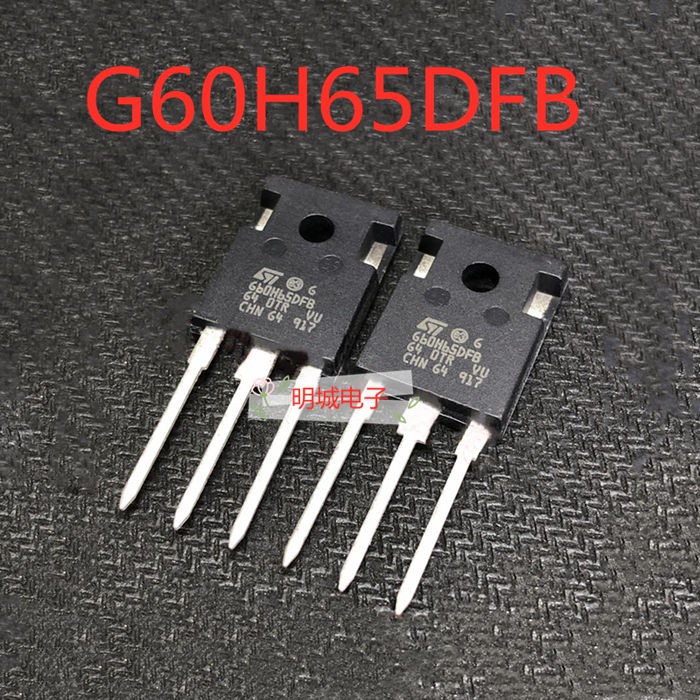 ทรานซิสเตอร์ G60H65Dfb Stgw60H65Dfb To - 247 650 V 60A Igbt 2 ชิ้น | Shopee Thailand