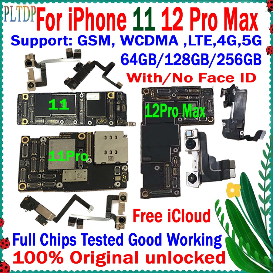 Support update&4G/5G For iphone 11 Pro Max 12 Pro Max Motherboard ...