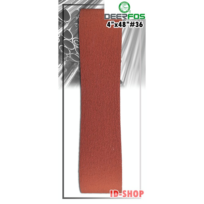 สายพานผ้าทรายบากท่อDEERFOS PS999+ 4''x48''#36 ผ้าทรายบากท่อ | Shopee ...