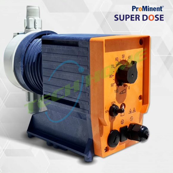 ปั๊มจ่ายสารเคมี Prominent รุ่น Super Dose # รับประกัน 1 ปี (หน้ากากสีส้ม) | Shopee Thailand