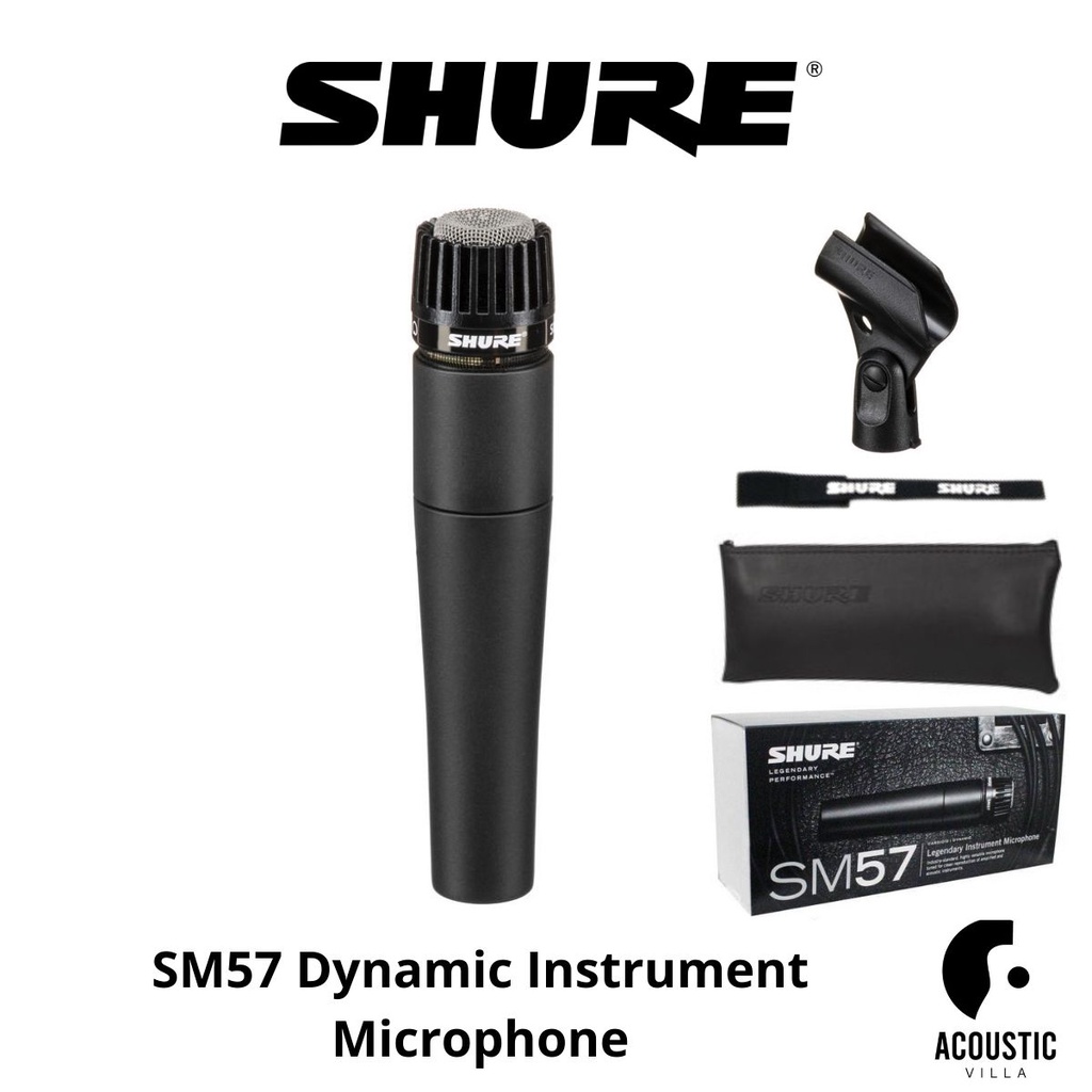 ไมค์ Shure SM57 Dynamic Instrument Microphone | Shopee Thailand