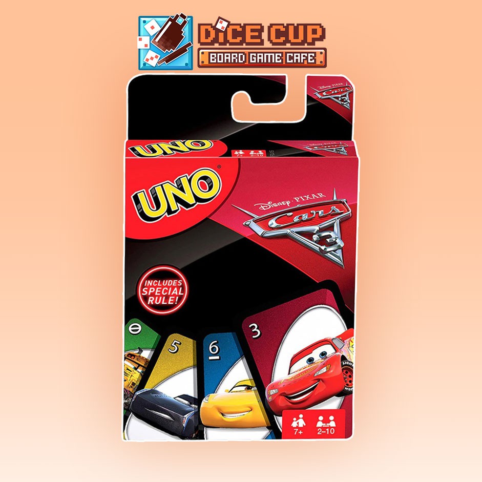 [ของแท้] UNO Cars 3 Board Game | Shopee Thailand