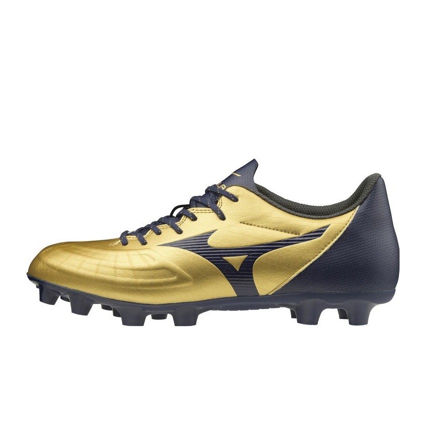 MIZUNO Rebula 3 Select Wide (Victory Pack) - Gold/Navy รองเท้าฟุตบอล สต ...