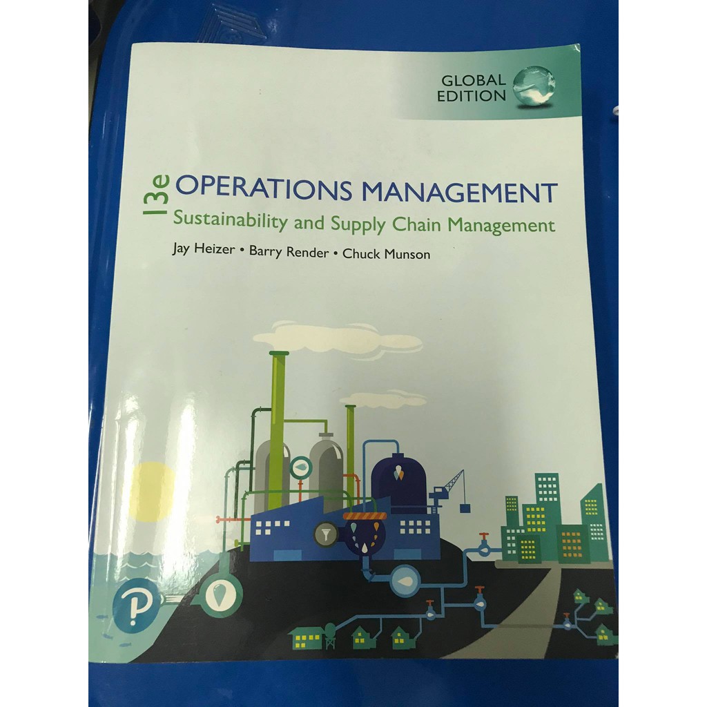 Operations Management Sustainability and Supple Chain Management. Jay ...