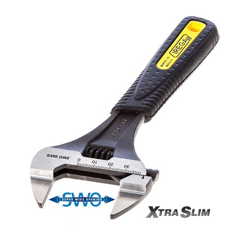 ประแจเลื่อนแบบบาง รุ่นปากขยาย SWO 8" นิ้ว IREGA SWO99xs-8 XTRA SLIM ...
