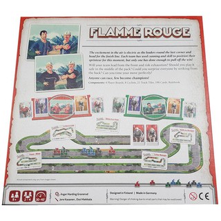 Flamme Rouge Board Game แถมซองใส่การ์ด เพิ่มเพ้นท์สีได้ | Shopee Thailand