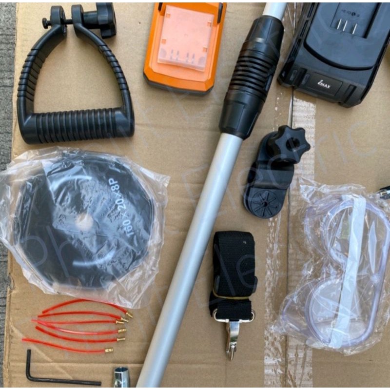 IMAX Power Tool เครื่องตัดหญ้าไร้สายแบตเตอรี่ 20V ประกันศูนย์ 1 ปี ...