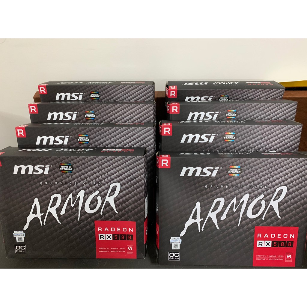 MSI Radeon RX 580 ARMOR 8G OC มือสอง ประกันเหลือ 2 ปีกว่า ( VGA การ์ดจอ ...