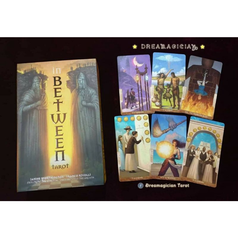 In Between Tarot Kit ไพ่กล่องใหญ่พร้อมคู่มือ ไพ่แท้ลดราคา ไพ่ยิปซี ไพ่ ...