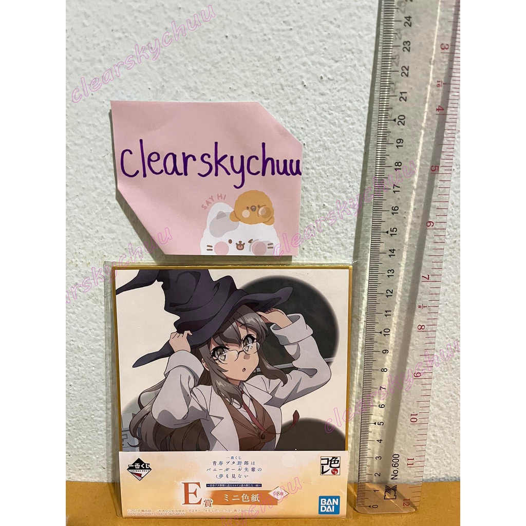 bunny girl senpai ichiban ชิกิชิ ของแท้ JP มือ 1 | Shopee Thailand