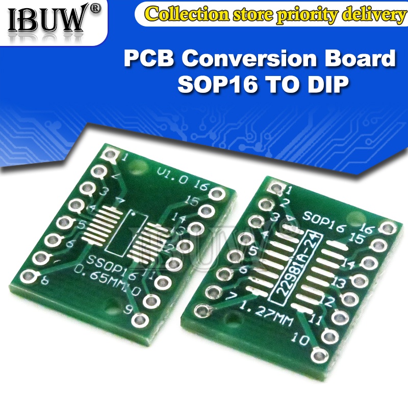 อะแดปเตอร์แปลง PCB Board SMD Turn TO DIP SOP 8 16 14 20 24 28P SOT89 SOT23 SOT223 TO DIP SOP ...