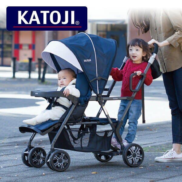รถเข็นเด็กพี่น้อง Katoji Two-Person Stroller รถเข็นเด็กแบรนด์ดังของ ...