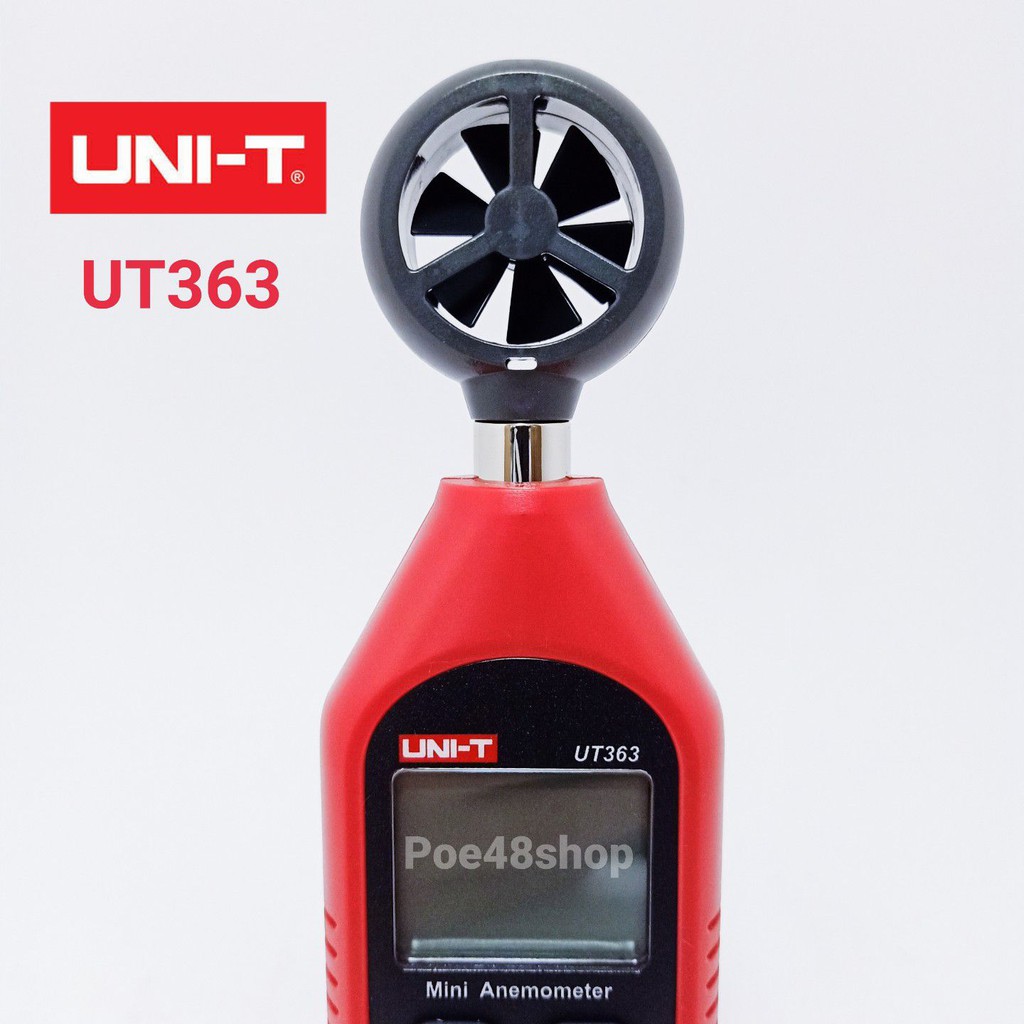 เครื่องวัดความเร็วลมแบบดิจิตอล UNI-T UT363 ใช้ง่ายมาตราฐานพกพาสะดวก ...