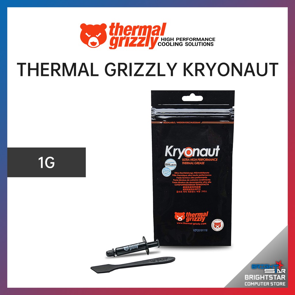Thermal Grizzly Kryonaut Thermal Paste 1G | Shopee Thailand