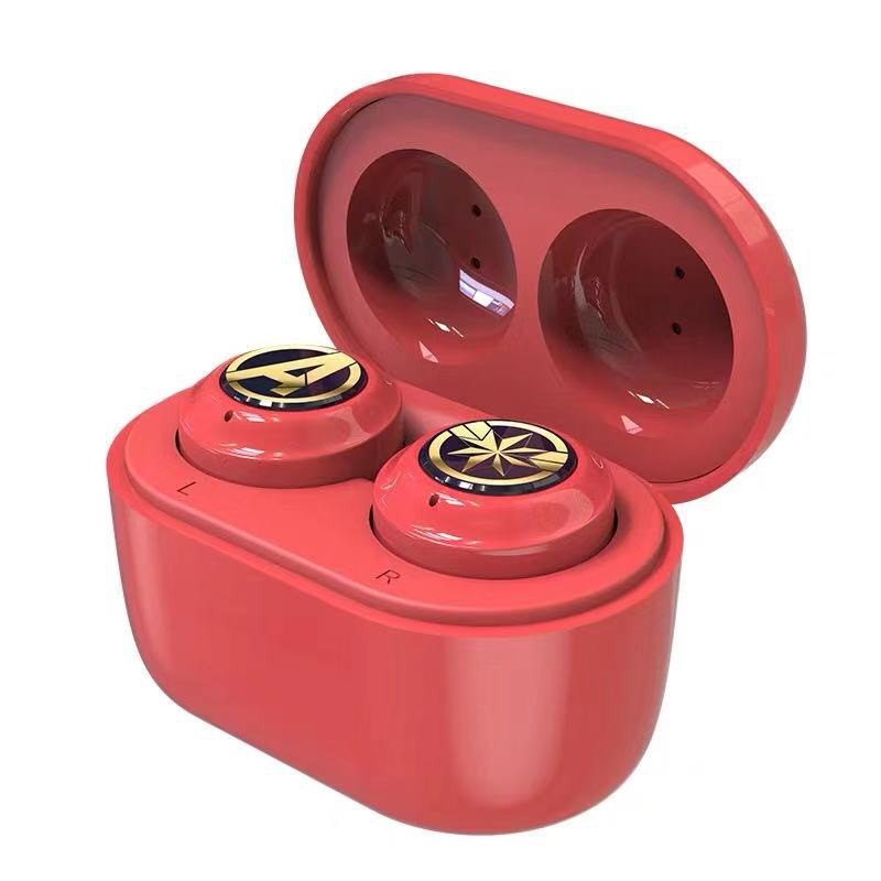 MARVEL Hero TWS Wireless Bluetooth 5.0 Earphones Iron Man Spider-Man ...
