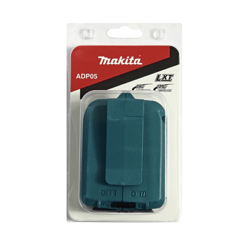 Adapter แปลงแบต 14.4 กับ 18V ให้เป็นpoerbank USB Makita ADP05 | Shopee ...
