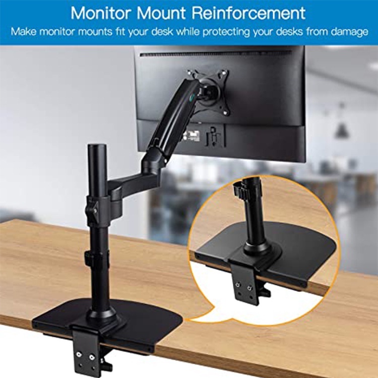 (มีของพร้อมส่ง) Monitor Arm Reinforcement Plate (แผ่นรองขาจอแบบหนีบกับ ...
