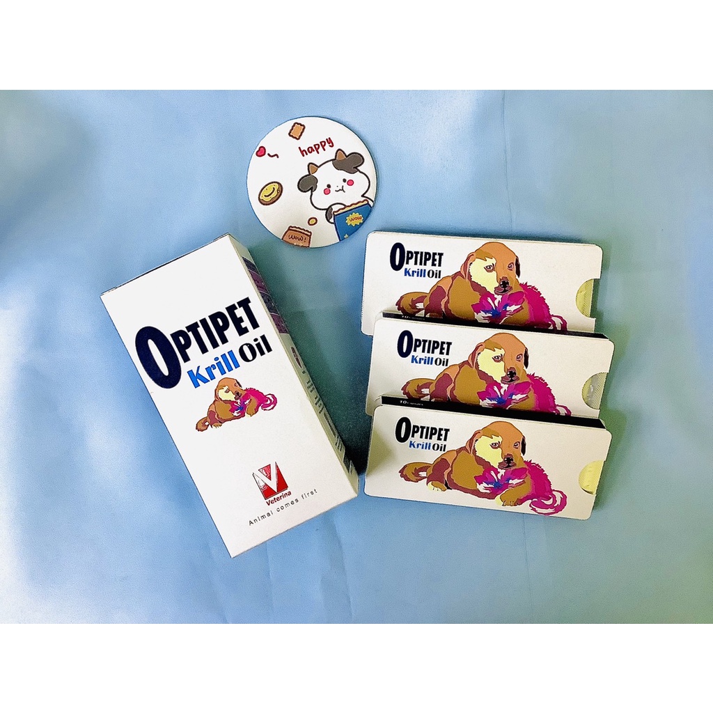 Optipet อาหารเสริม Omega 3s น้ำมันกุ้ง Krill จาก ขั้วโลกใต้ สำหรับ ...