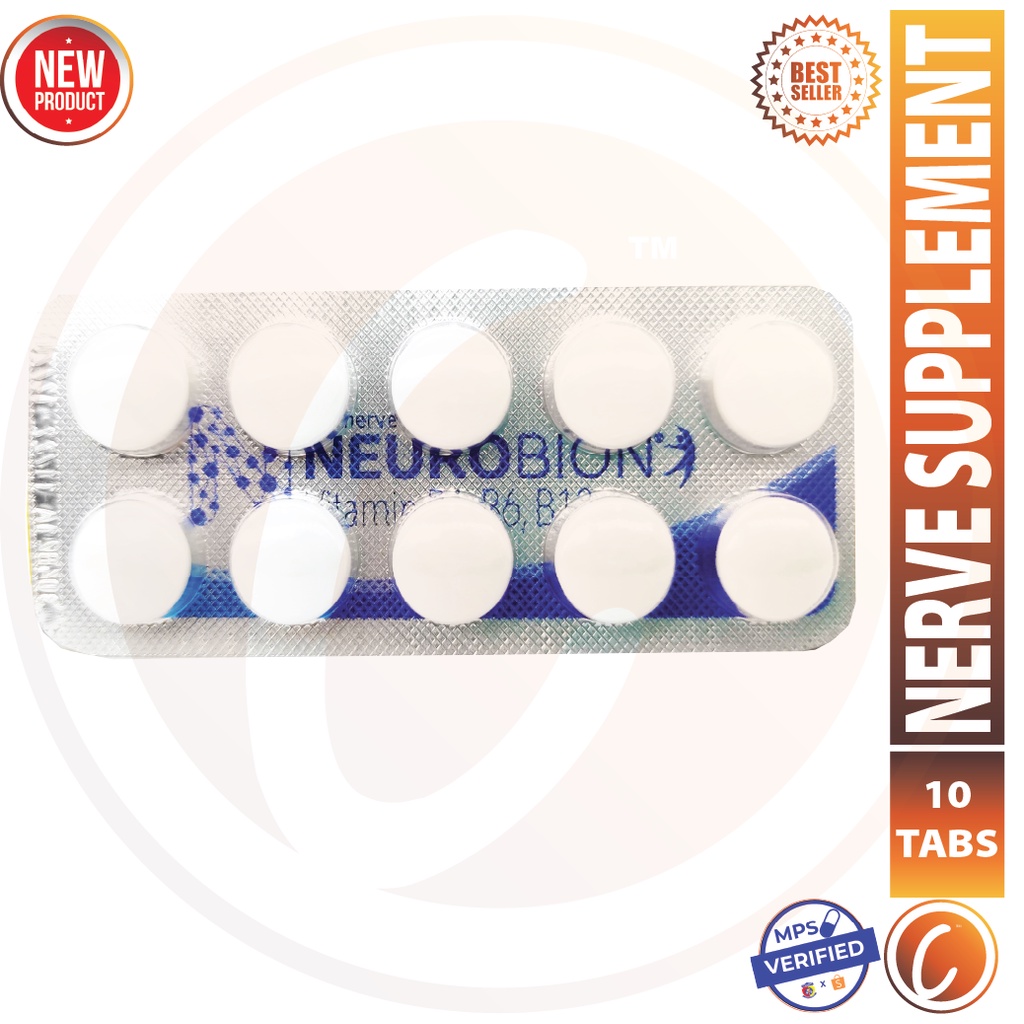 [EXP 01/20226] P&G Neurobion 10TABS | Shopee Thailand